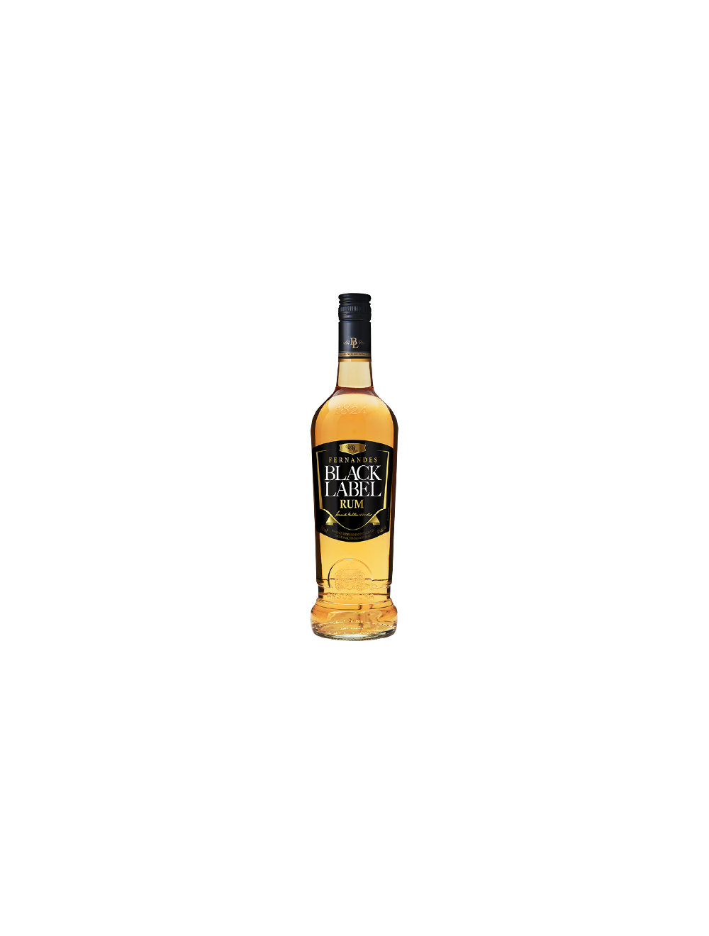 BLACK LABEL RUM 750ML